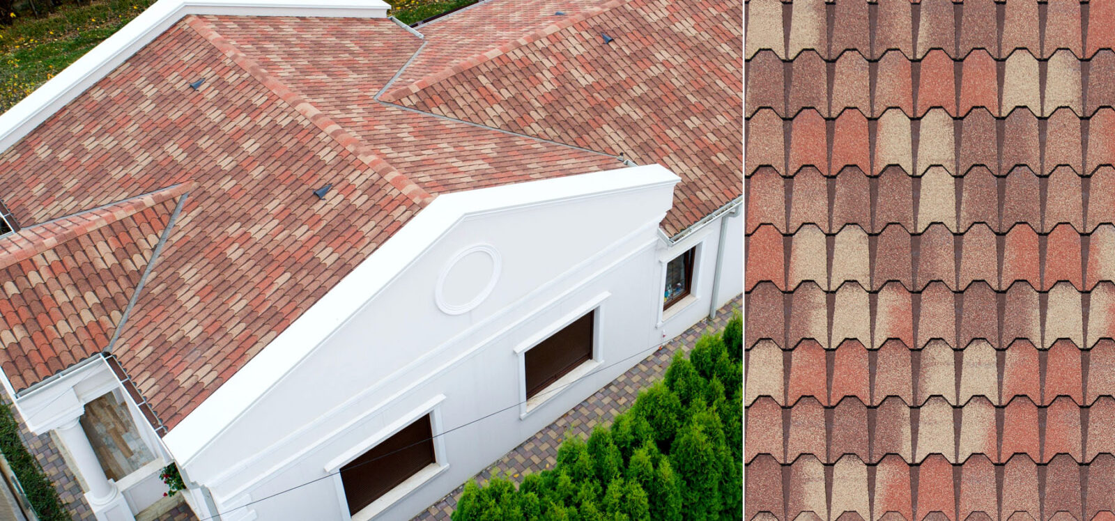 Tegola Master Coppo sindrila tridimensionala cu aspect de olane